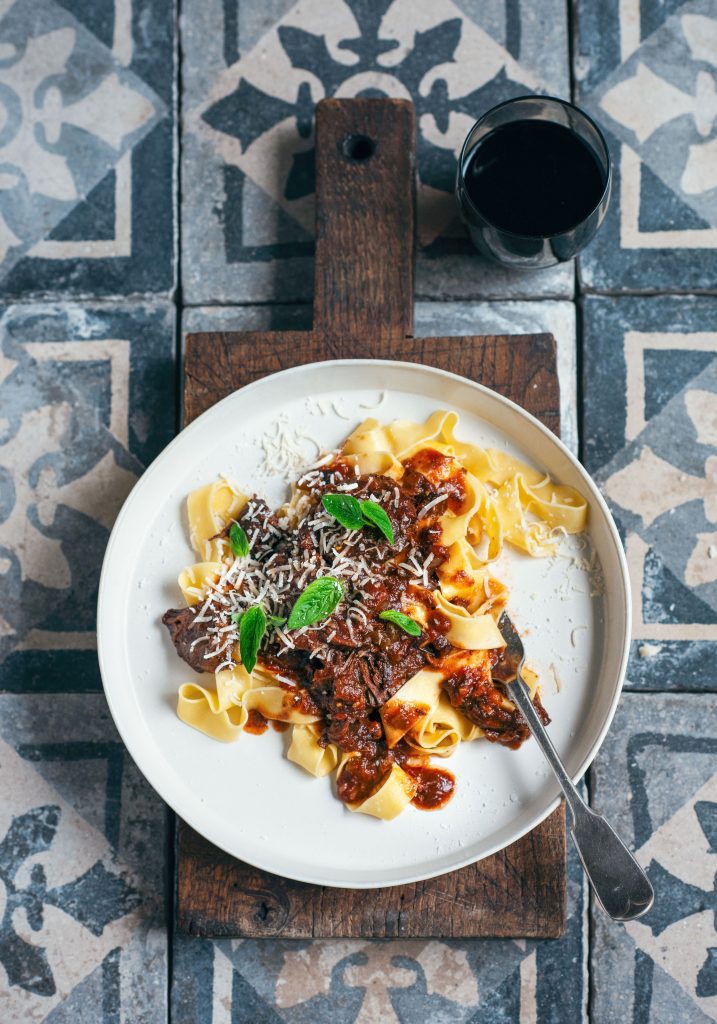 slow-cooked, italian beef cheek ragu on pappardelle – Stuck in the kitchen